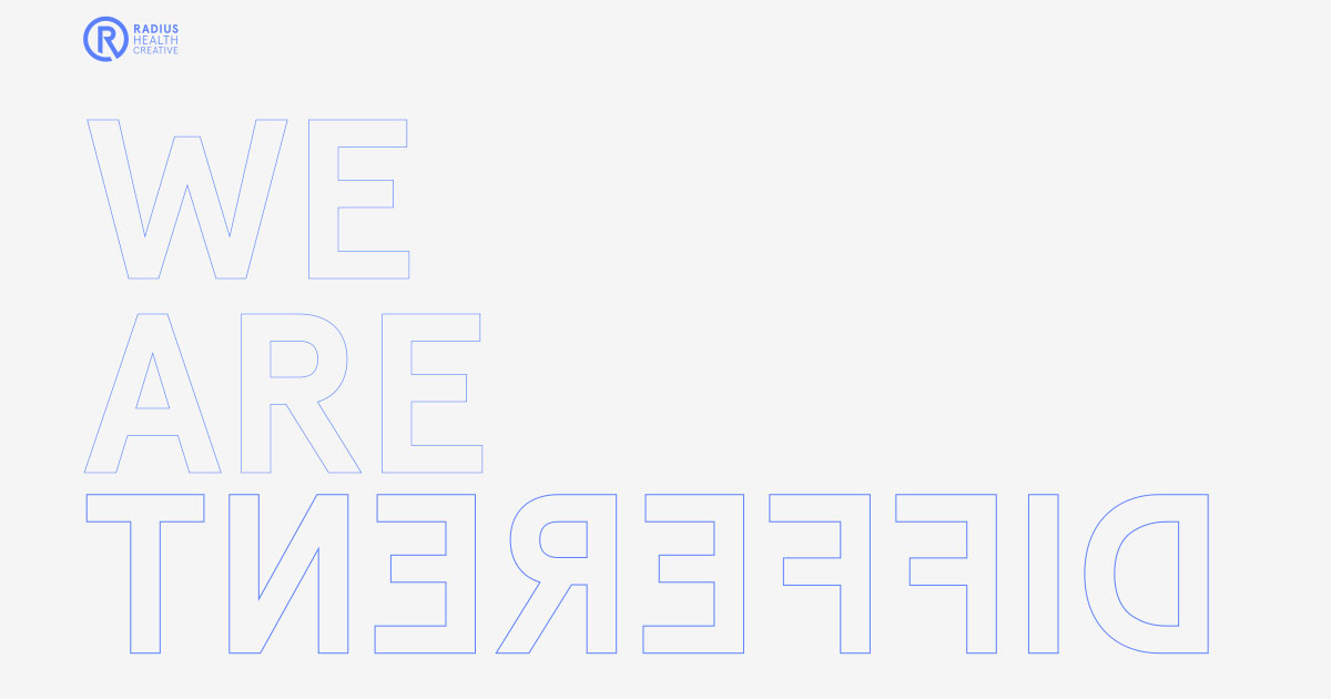 We Are Different | Authentic Creative Healthcare Agency